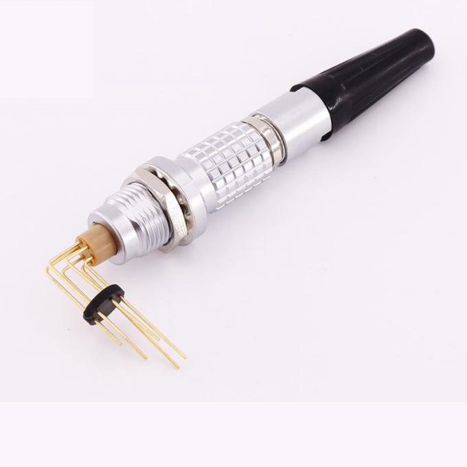 19pin Siku Hubungi Konektor Lemo B Series untuk Pcb Instal EKG.2B.319.CLV